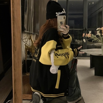 （小二推荐）好质量棒球服外套女