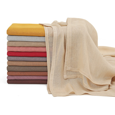 Rayon cotton shawl headscarf