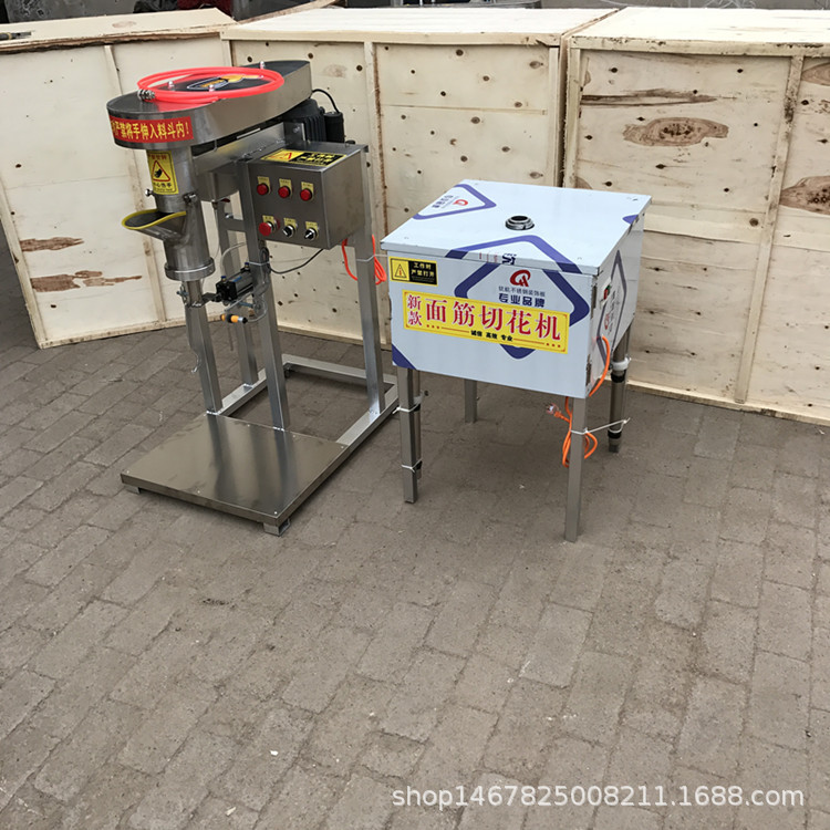 全自动面筋成型机仿手工面筋成型机商用仿手工面筋成型螺旋切花机