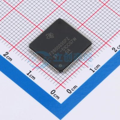 F280033SPZ LQFP-100(14x14) 单片机(MCU/MPU/SOC) TI全新正品原