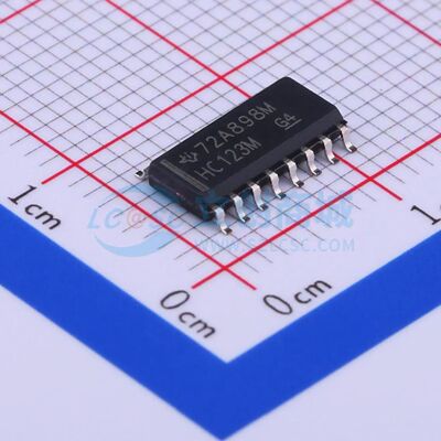 CD74HC123M SOIC-16 单稳态多谐振荡器 TI全新正品原装 电子元件