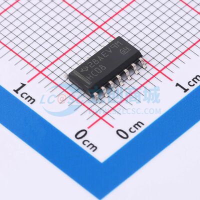 SN74HC08D SOIC-14 逻辑门 TI全新正品原装 电子元件配单