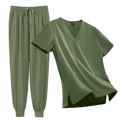 Elastic operating room workwear, hospital nurse uniform,