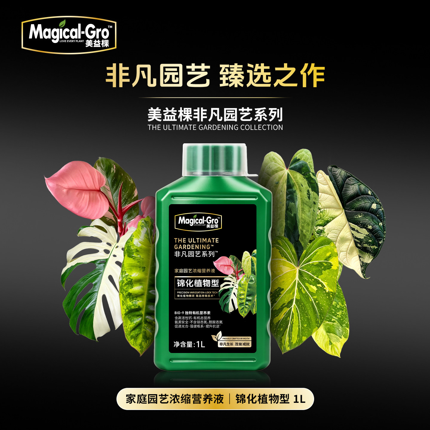锦化植物专用营养液彩叶芋龟背竹秋海棠绿萝热植肥料养花肥料通用