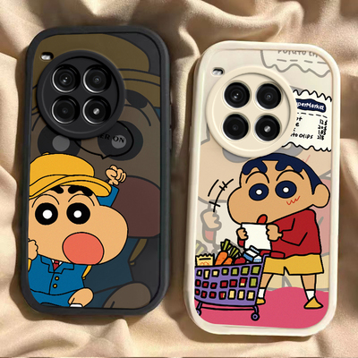 适用一加ace3手机壳5t/ace竞速/7t可爱情侣卡通购物小新新款12全包ace2pro女8t保护套ace2v防摔ace2时尚ace潮