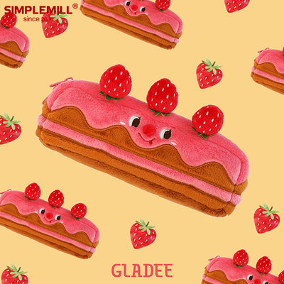 朴坊GLADEE草莓蛋糕笔袋高颜值