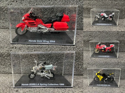 HONDA 1/24 本田重机摩托车模型摆件 机车赛车 合金汽车模型 摆件