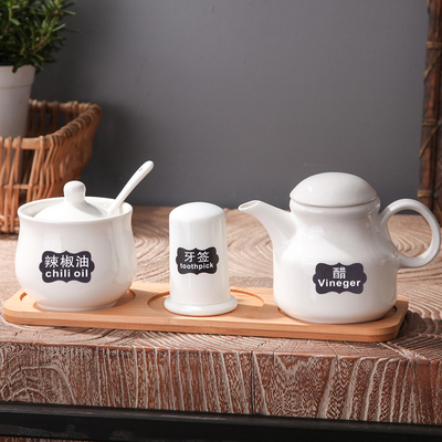 陶瓷耐高温辣椒糖罐酱油筷子