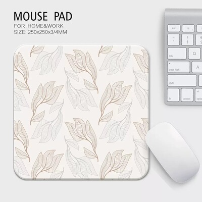 简约小清新INS鼠标垫办公滑鼠垫小号桌垫mousepad柔软舒适布面垫