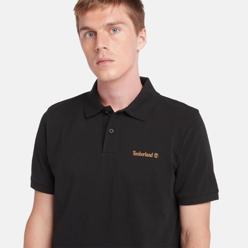正品TIMBERLAND添柏岚polo衫男夏季新款户外休闲凉感透气翻领短袖