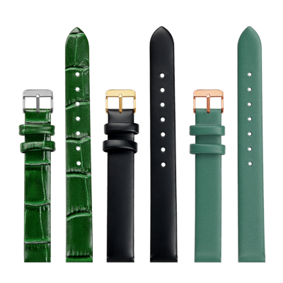 适配卡西欧LTP-V007女士真皮表带