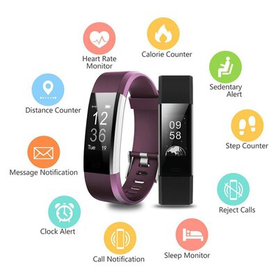 ID115Plus Smart Bracelet Sport Bluetooth-compatible Wristban