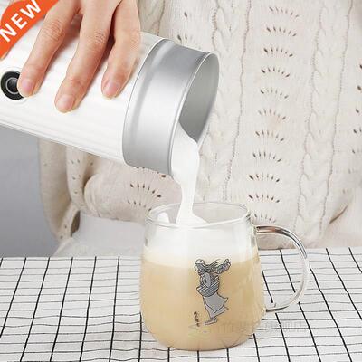 Electric Milk Frother Steamer Automatic Hot Cold Coffee Heat