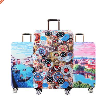 Thicker Stch Fabric Illustrations Suitcase Cover Protector D