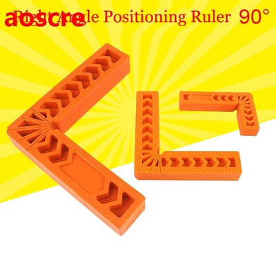 woodworking Right-angle positioning ruler 90 degree L-Shaped