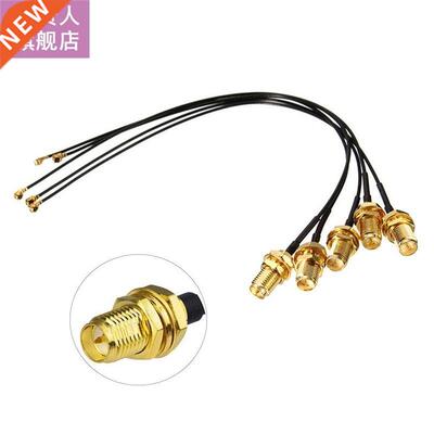5pcs/lot Cale 12cm IPX to SMA Female UFL SMA Connector Coax
