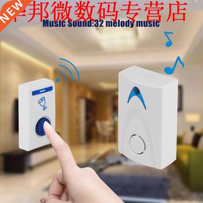 Deurbel Batterij Power Mount LED Deur Bell Smart Afstandsbed