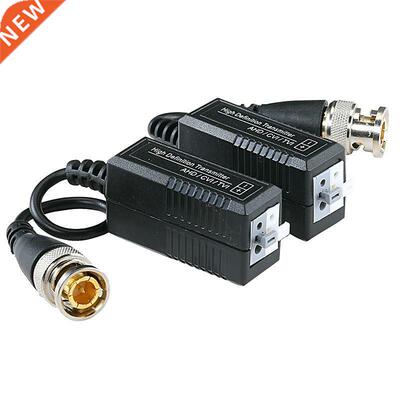 BNC To UTP Cat5/5e/6 Video Balun HD Transceivers Adapter Tra