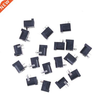 New 20Pcs/lot DC-005 Black DC Power Jack Socket Connector DC