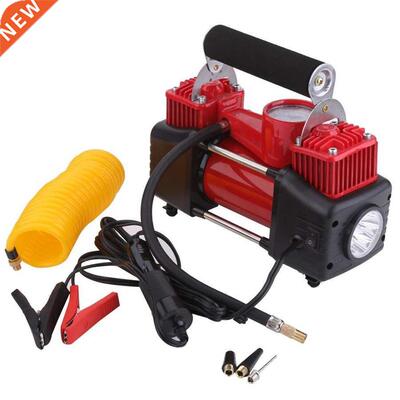 2 Cylinder 12V 150PSI Air Compressor Tyre Inflator Pump for