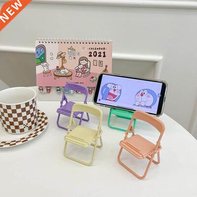 NEW Macarone Cute Mobile Phone Holder Foldable Desktop Cellp