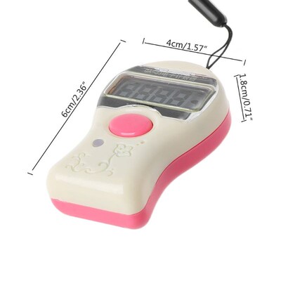 New 0-99999 Digital Tally Counter LCD Electronic Manual Clic
