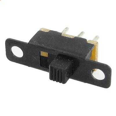 50 Pcs x DC 50V 0.5A 2 Position 1P2T SPDT PCB Vertical Slide