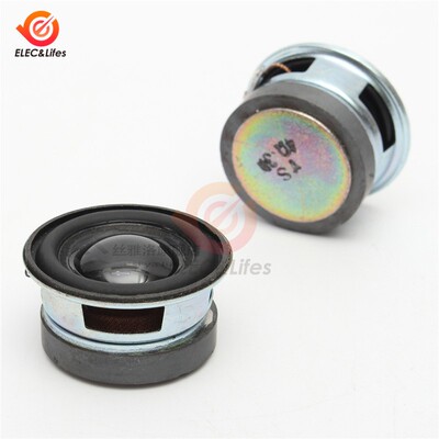 2Pcs 40mm Acoustic Speaker 4Ohm 3W Speaker 36MM External Mag