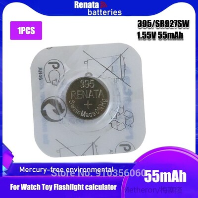 Silver Oxide Watch Battery 395 SR927SW 927 1.55V  origin