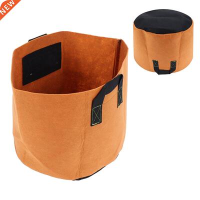 Grow Non Woven Plant Growth Bag Seedling Bag with Handle Gar