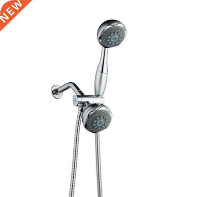 Water Saving Rainfall Shower With Hand Sprayer Wall Mounted
