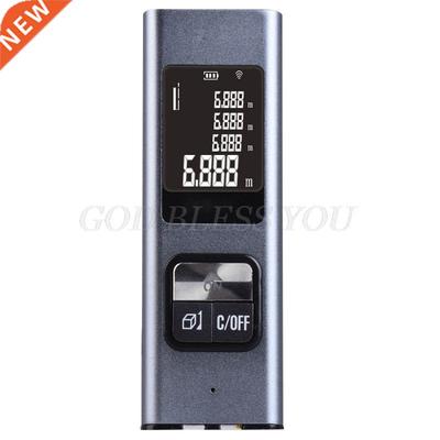 Portable Mini USB Rechargeable Digital Metal Laser Distance