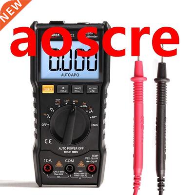 Dgtal Multmeter 6000 Counts True RMS Flashlght Dgtal V