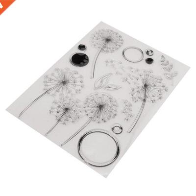 1 Pc Exquisite Hollow-out Dandelion Stamp Stencil Classic Tr