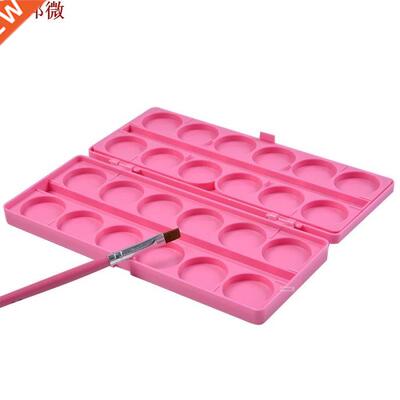 24 grid Nail Color Palette Acrylic Nail art Gel Polish plate