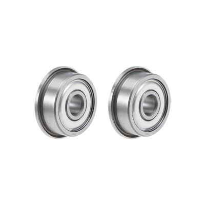 F624ZZ Flange Ball Bearing 4x13x5mm Shielded Chrome Bearings