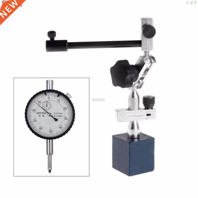215mm Height Level Dial Test Gauge Indicator Rotary Magnetic