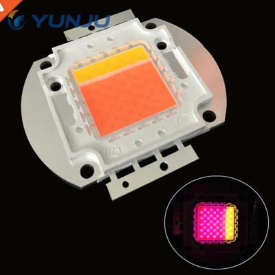 New 50w led grow chip ,80% is full spectrum 380-840nm ,20% i