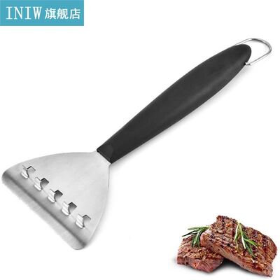 1pc Grill Griddle Scraper Plastic Handle BBQ Griddle