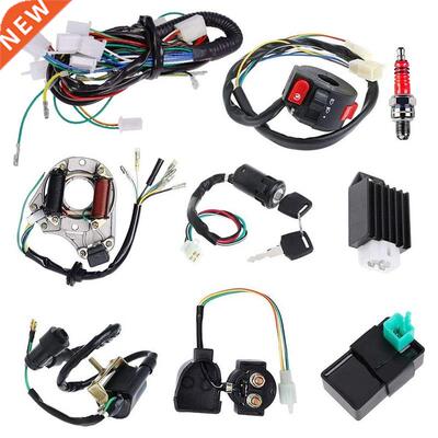 Electrics Stator Coil CDI Wiring Harness Solenoid Relay for