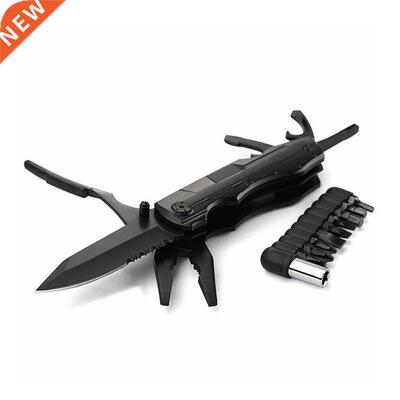 DWZ Folding Pliers Multitools Knife Screwdriver Set Bits Sta