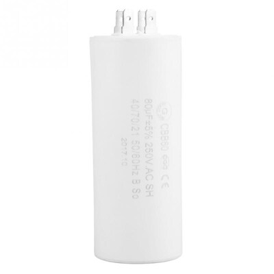 CBB60 Cylinder Shaped Plastic Low Loss Run Insulation Capaci