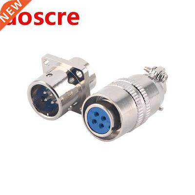 Square flange Aviation connector Diam 16mm XS16F 2/3/4/5/6/7