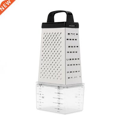 lack/White Random 4 Sided lades Cheese Vegetales Grater C