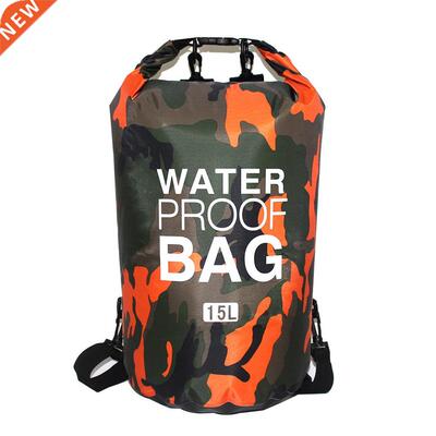 PVC Waterproof Dry Bag 5L 10L 20L 30L Camo Outdoor Diving Fo