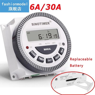 Mulitipurpose Digital 7 Days Weekly Programmable 24VDC Autom