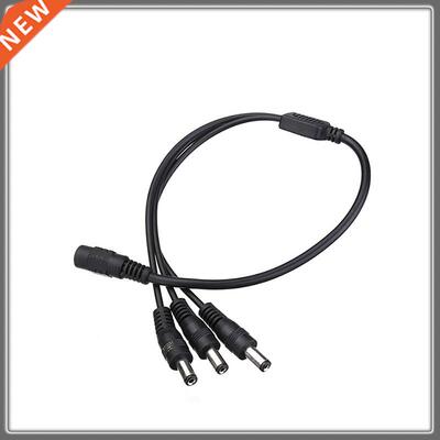 5pcs Cable CCTV Security Camera 1 DC Power Cable Female To 2