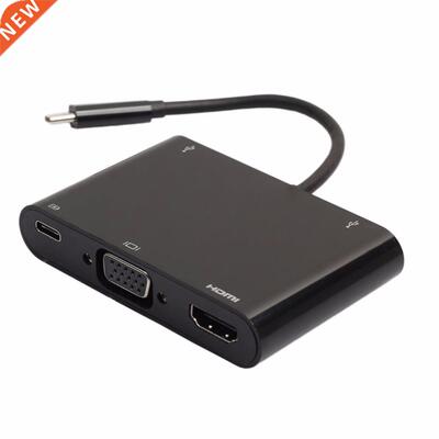 Type-C to HDMI VGA USB .0 Converter Adapter For Computer La