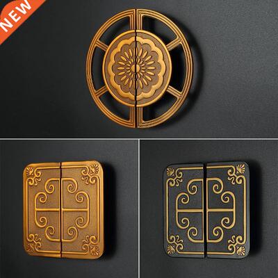 1pc New Chinese style wardroe door handles Antique copper c