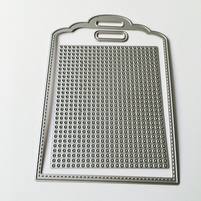 Tag Cross Stitch Cutting Dies Stencil DIY Scrapbooking Albu